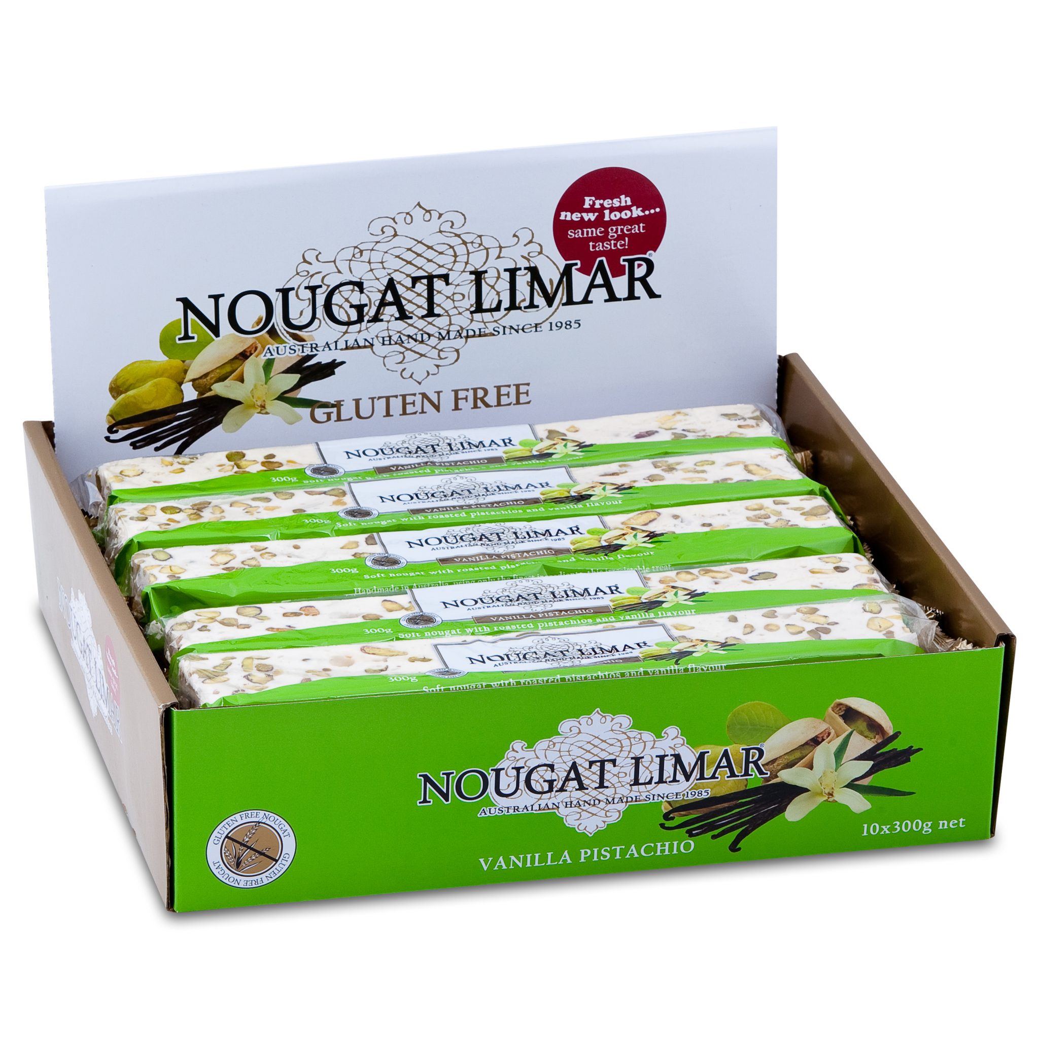 Vanilla Pistachio - Bulk Box - Nougat Limar